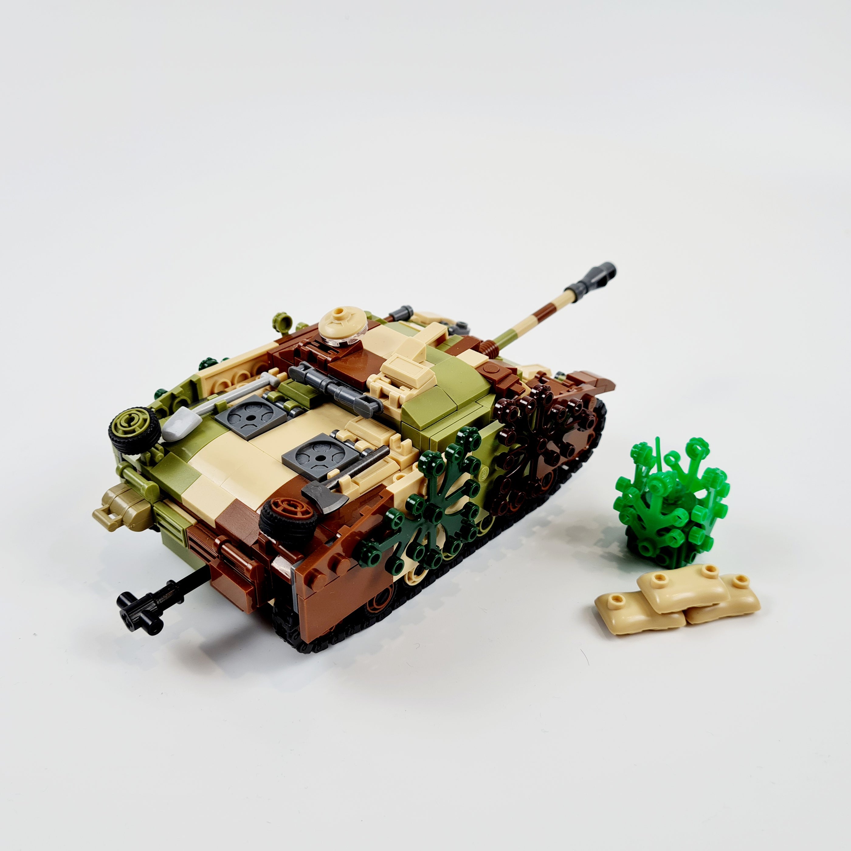 WW2 German StuG III Ausf. G Assault Gun — Brick Block Army