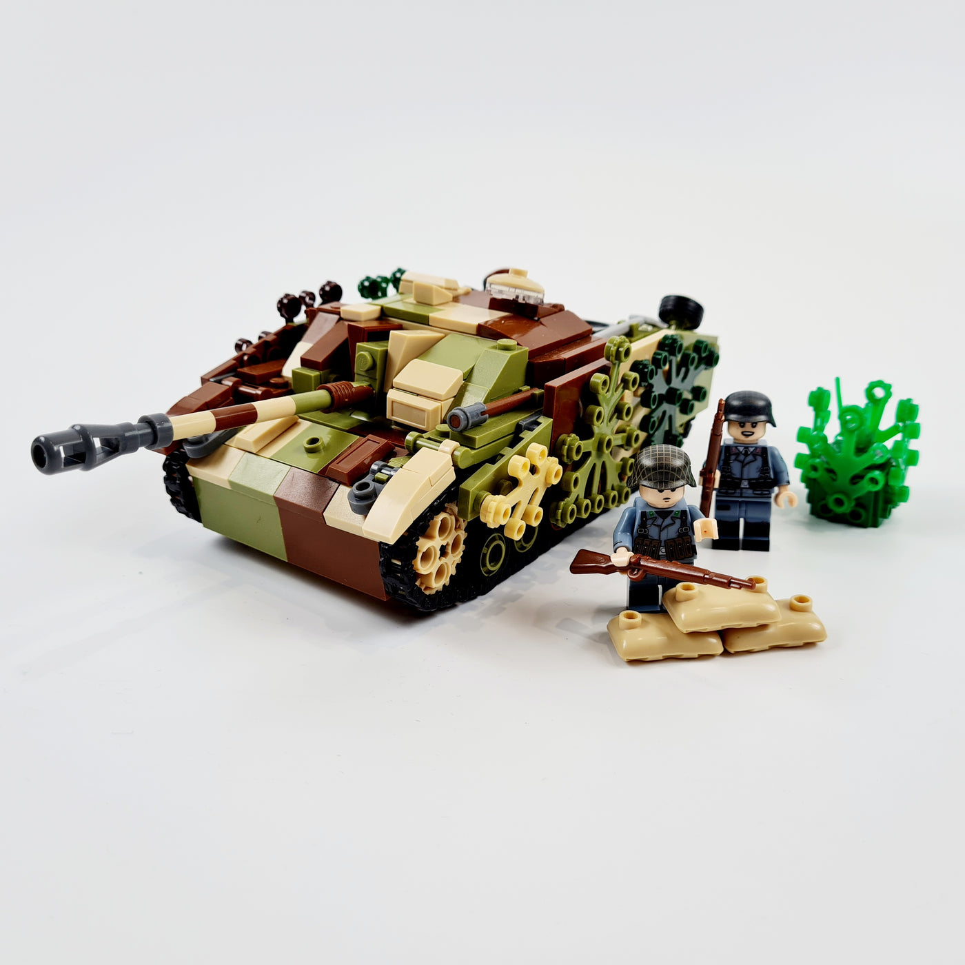 WW2 German StuG III Ausf. G Assault Gun — Brick Block Army