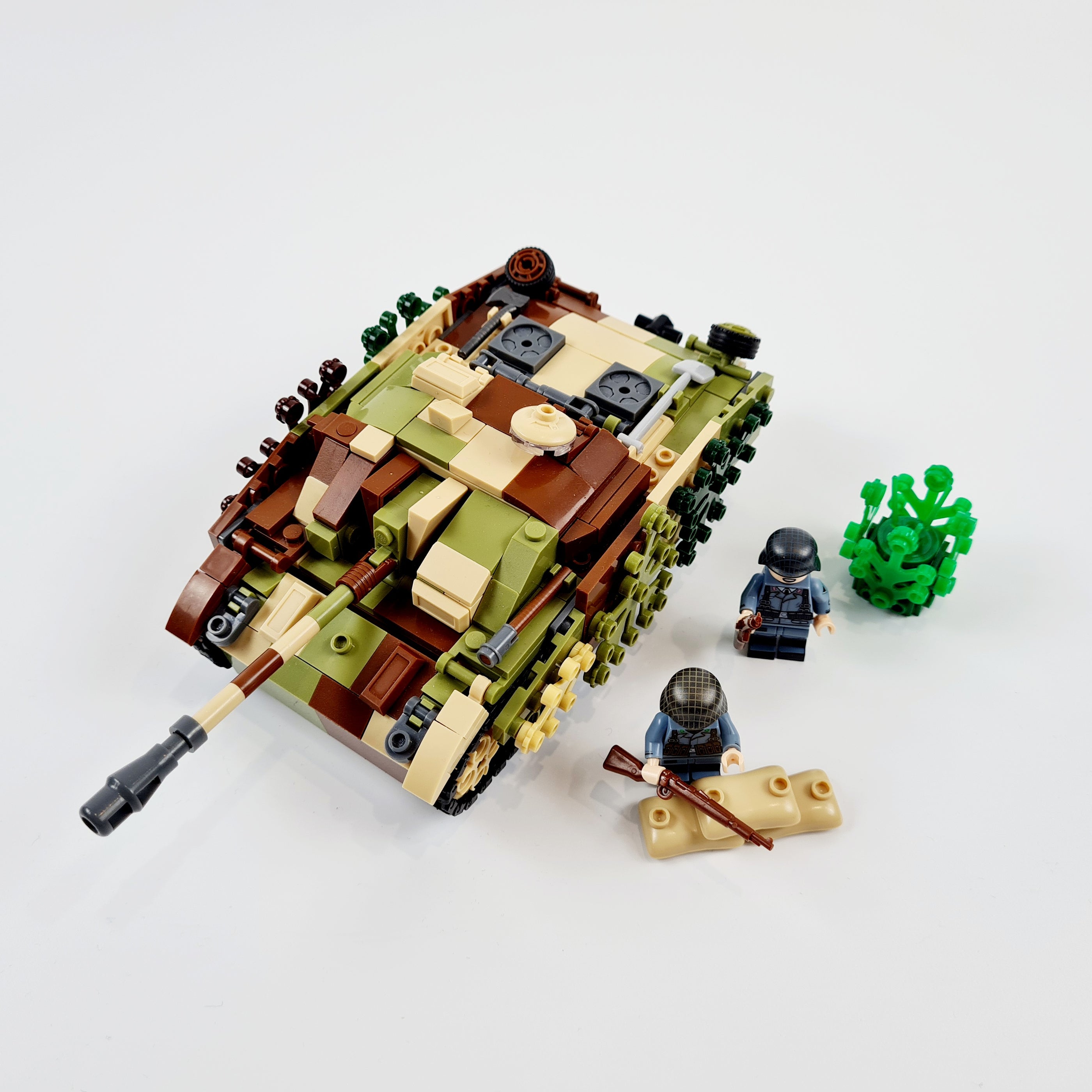 WW2 German StuG III Ausf. G Assault Gun — Brick Block Army