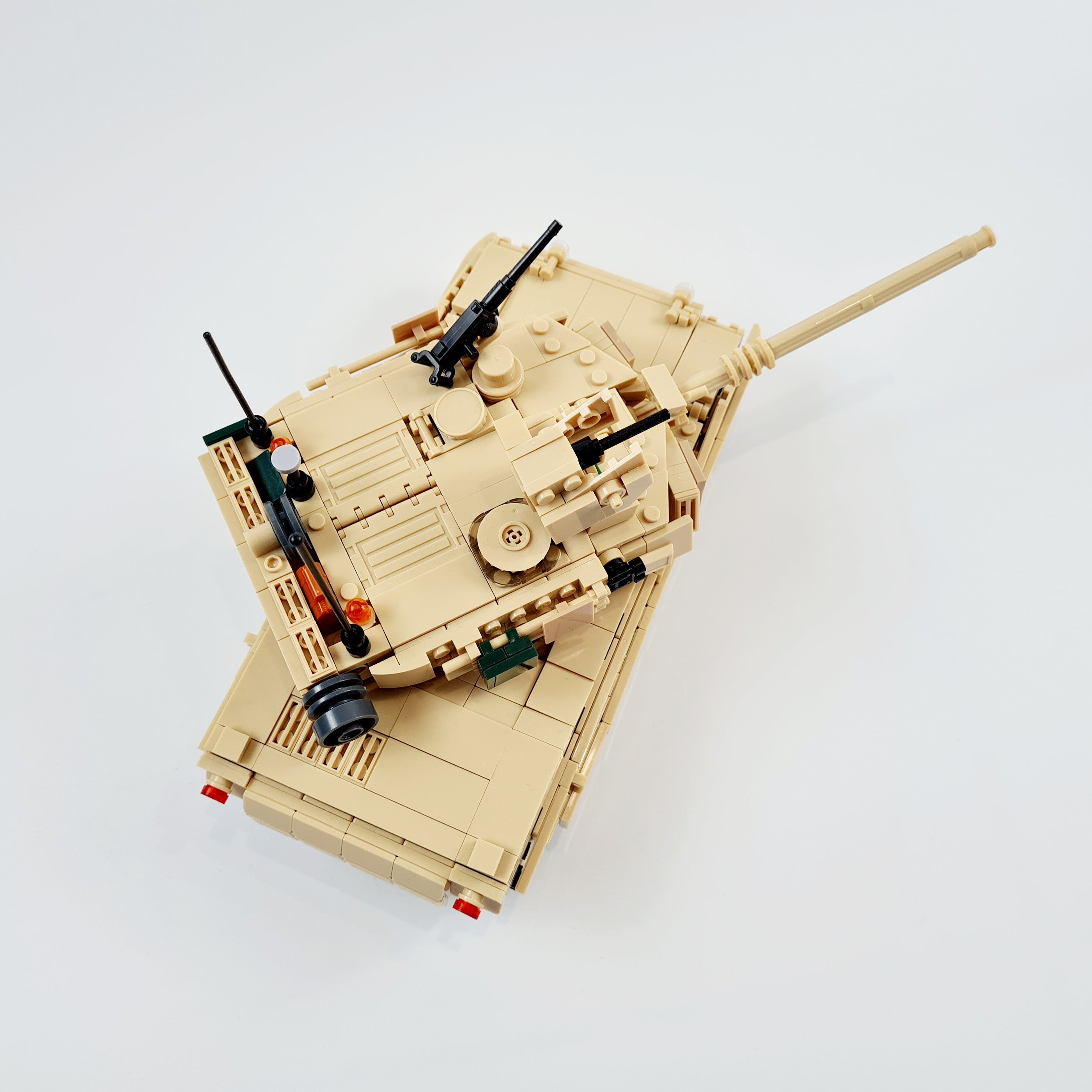 US Army M1A2 Abrams (MBT) — Brick Block Army