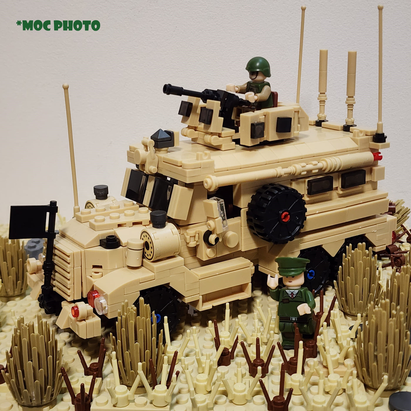 US Army Cougar 6x6 MRAP — Brick Block Army