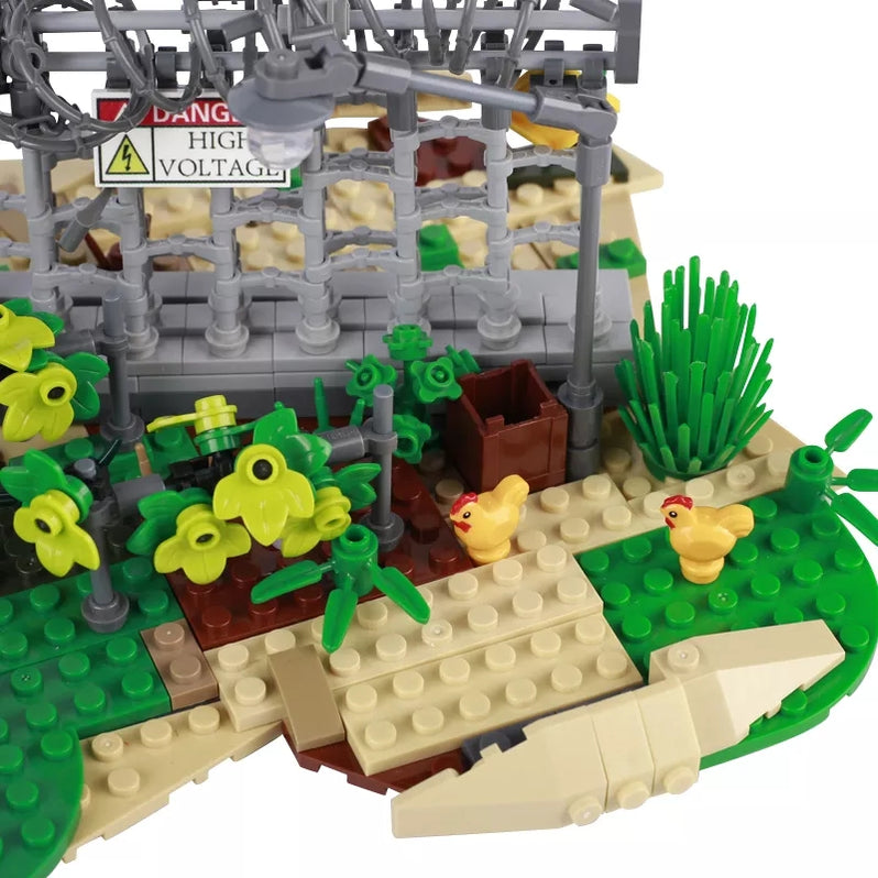 Post Apocalyptic Prison Tower — Brick Block Army