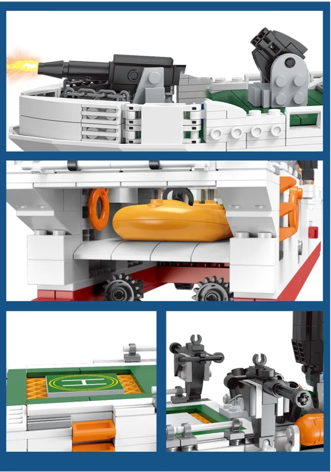 CCG Shucha II-Class Patrol Cutter Vessel — Brick Block Army