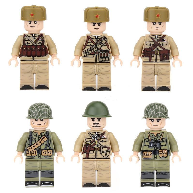 WW2 Soviet 1st Guards Army x6 — Brick Block Army