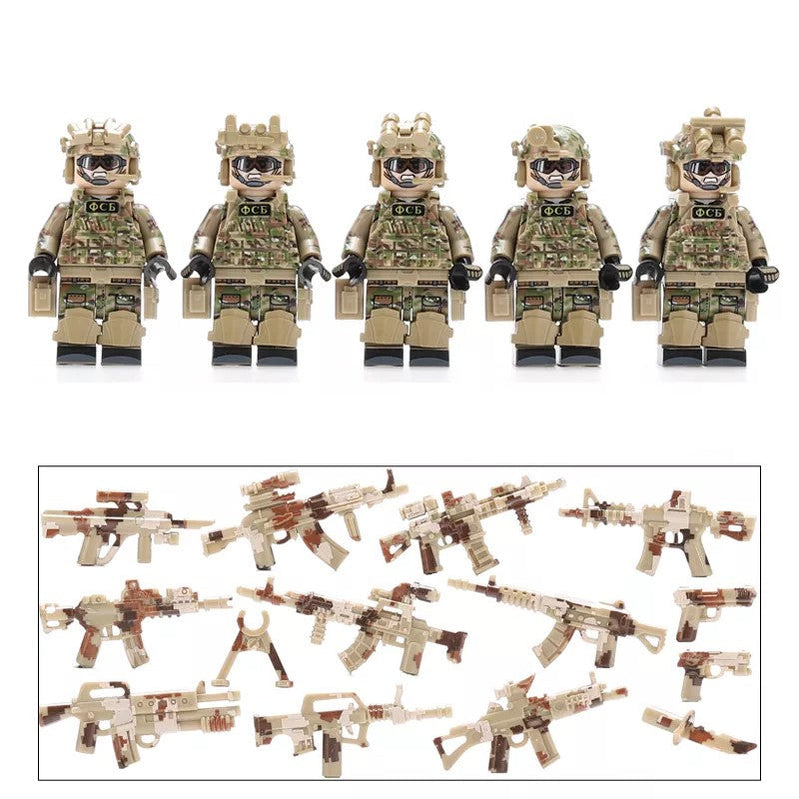 Modern Military Battle Packs — Brick Block Army