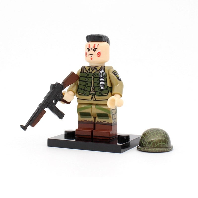WW2 US Army 101st "Filthy Thirteen" Paratroopers x10 — Brick Block Army