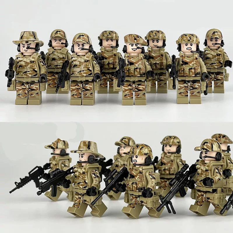 Modern Military Figures — Brick Block Army