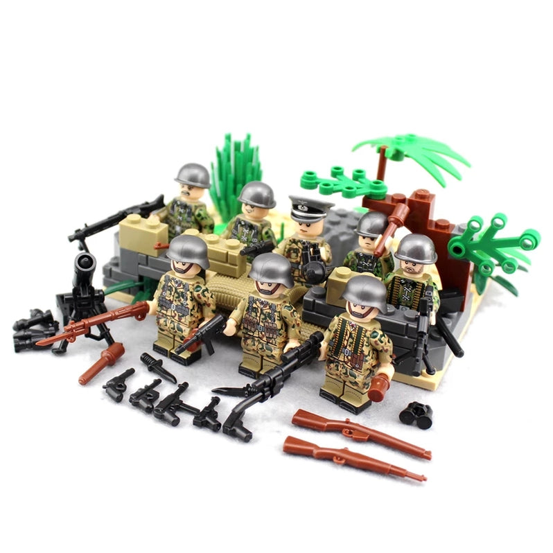 WW2 German Army Checkpoints — Brick Block Army