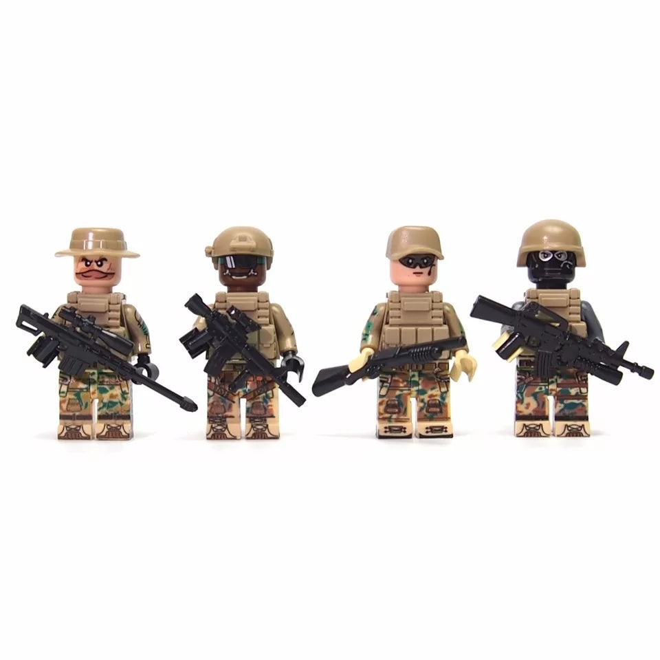 US Army Battlefield Squad — Brick Block Army