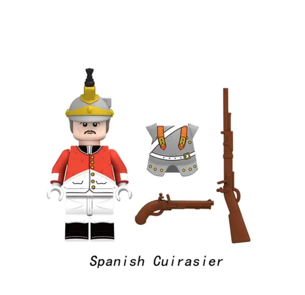 Napoleonic Era European Infantry x4 — Brick Block Army