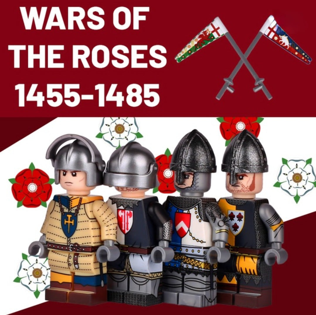 Wars of the Roses Englishmen x4 — Brick Block Army