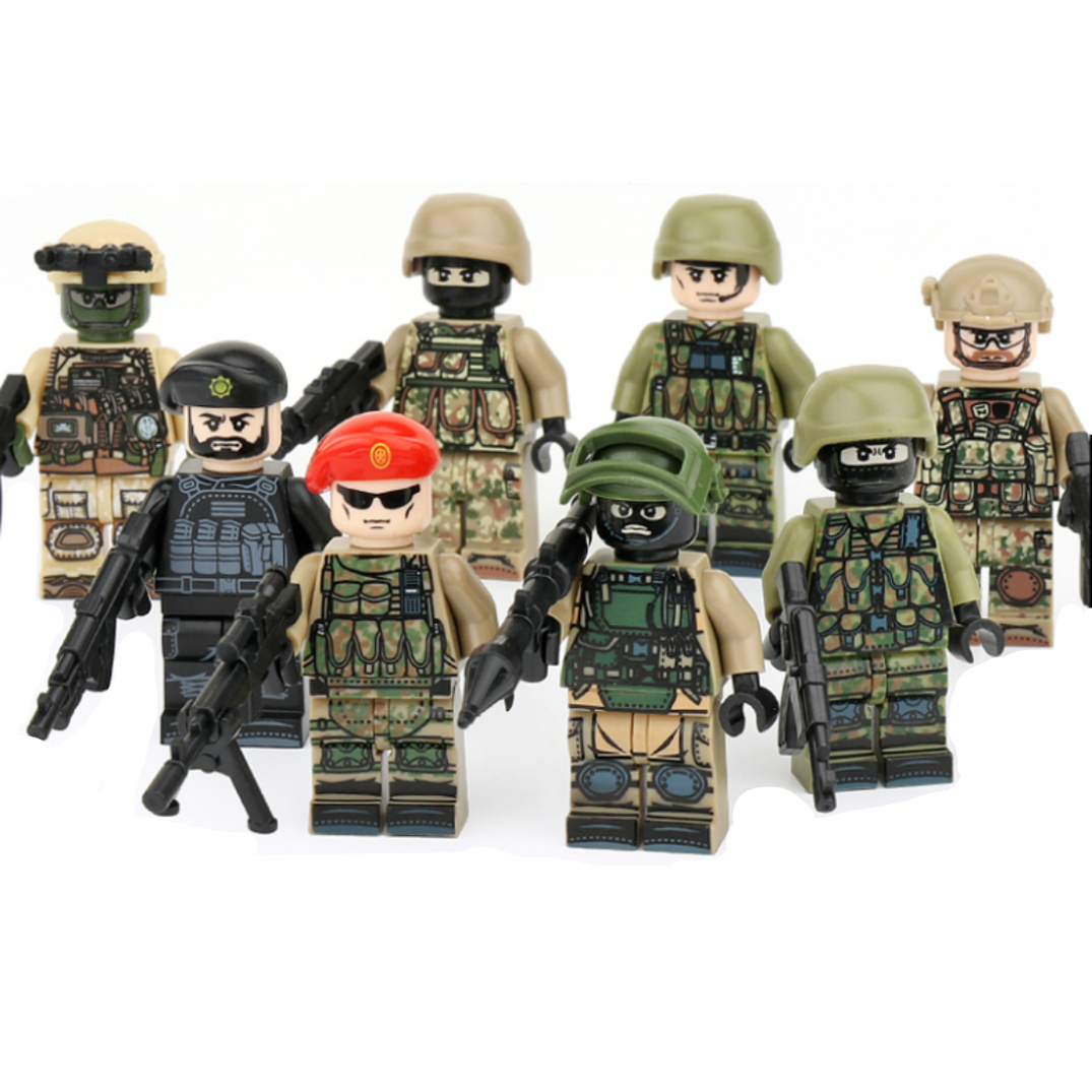 Modern Military Battle Packs — Brick Block Army