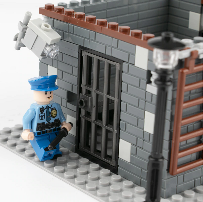 City Jail Cell MOC — Brick Block Army
