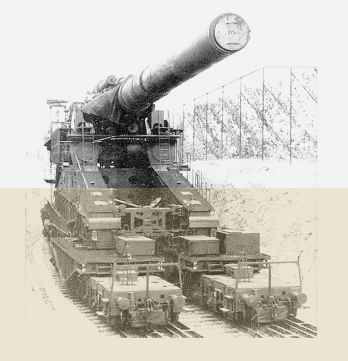WW2 Schwerer Gustav Railway Artillery — Brick Block Army