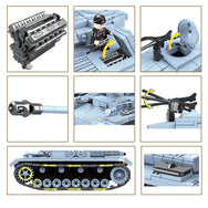 WW2 German Panzerkampfwagen 4 Tank — Brick Block Army