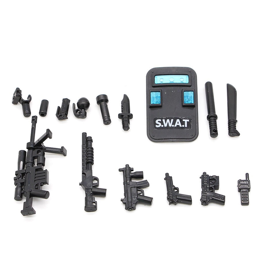 SWAT All Terrain Vehicle (ATV) — Brick Block Army