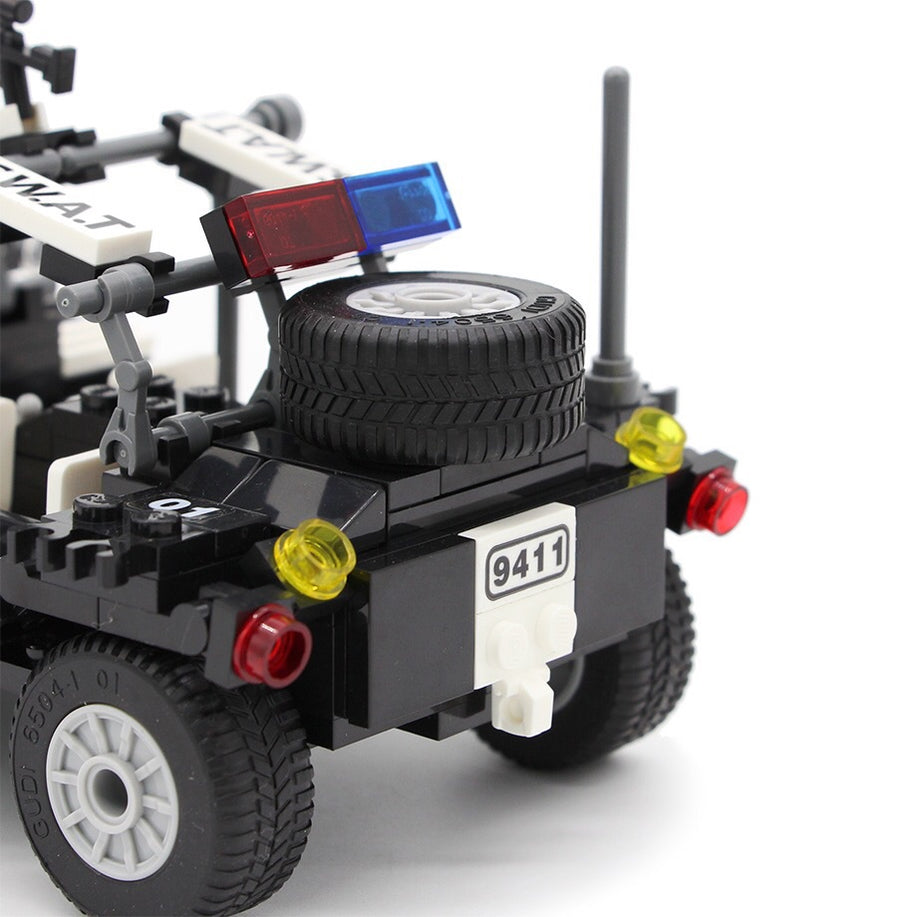 SWAT All Terrain Vehicle (ATV) — Brick Block Army