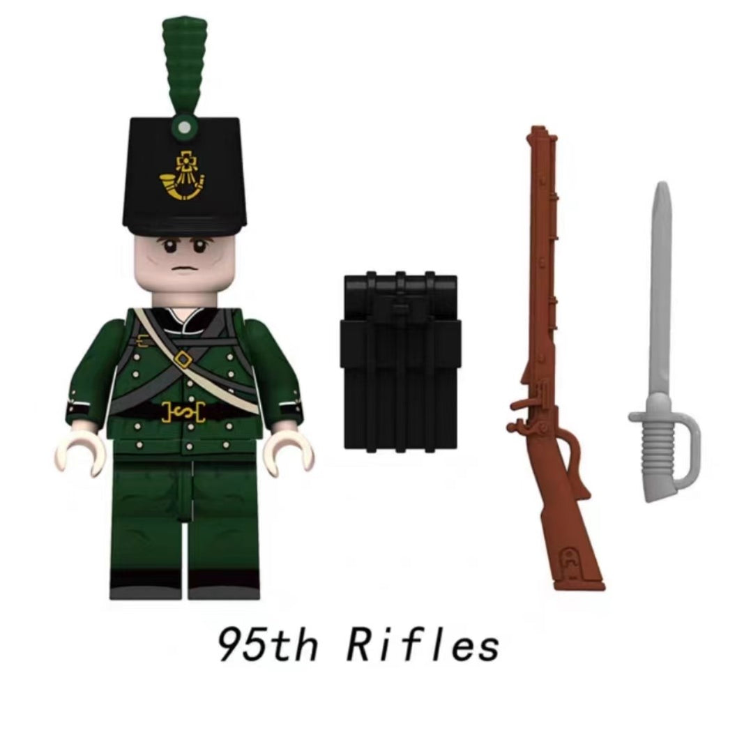 Napoleonic Era Bitish Infantry x4 — Brick Block Army
