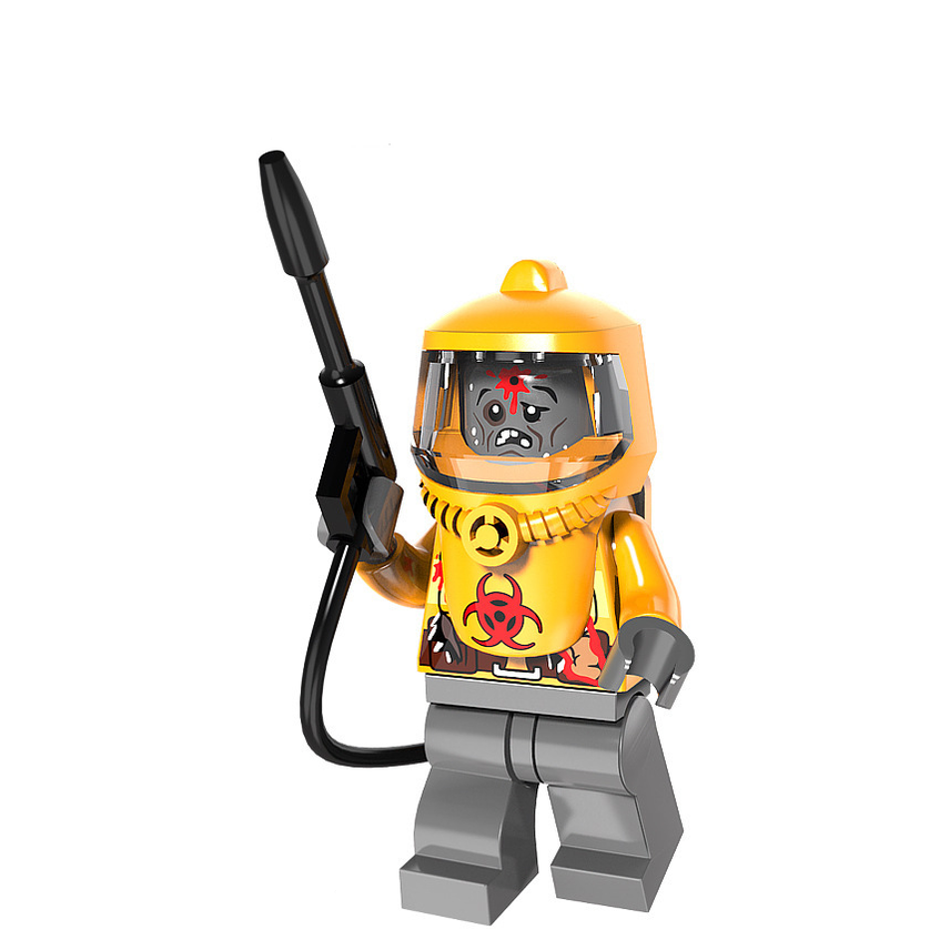 Abnormal CBRN Team x4 — Brick Block Army