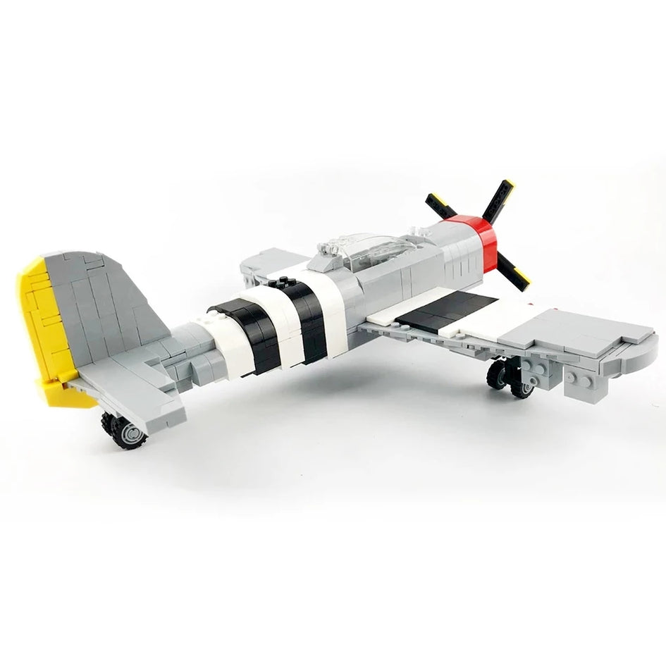 WW2 American P-47 Republic Thunderbolt — Brick Block Army