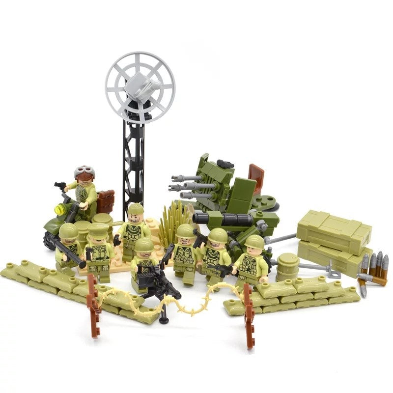 WW2 US Army Mini Radar Station — Brick Block Army