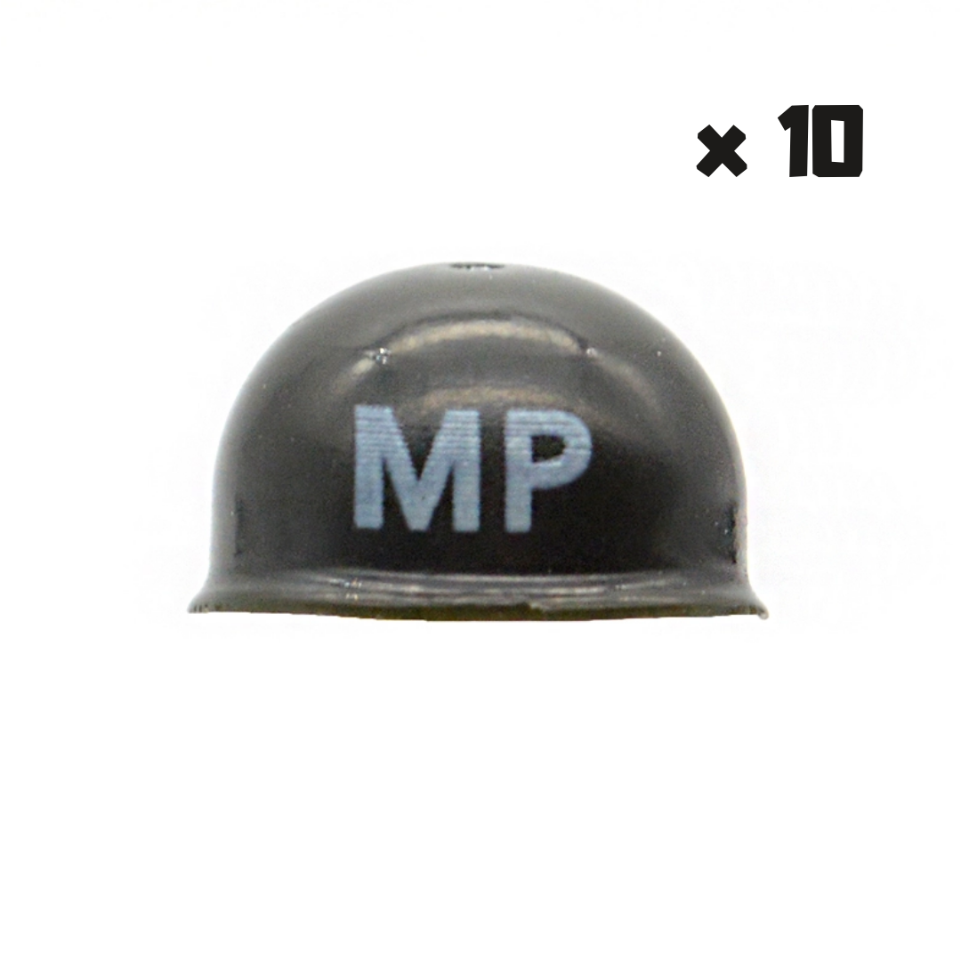 Custom Military Police 'MP' Helmets x10 — Brick Block Army